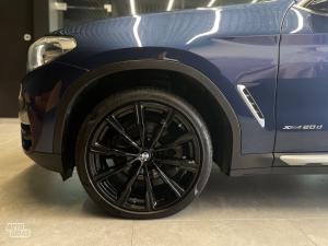 Blue BMW X3 2018 in Klaipeda, with an engine capacity of 2.00 L and mileage of 170 thousand km for 22551 €, photo 8 on AUTOMOTO.COM.LV