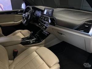 Blue BMW X3 2018 in Klaipeda, with an engine capacity of 2.00 L and mileage of 170 thousand km for 22551 €, photo 13 on AUTOMOTO.COM.LV