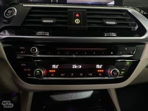 Blue BMW X3 2018 in Klaipeda, with an engine capacity of 2.00 L and mileage of 170 thousand km for 22551 €, photo 19 on AUTOMOTO.COM.LV