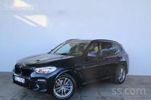 Zils BMW X3 2018 Rīga, ar dzinēja tilpumu 3.00 L un nobraukumu 133 tūkst. km par 34900 €, foto  vietnē AUTOMOTO.COM.LV