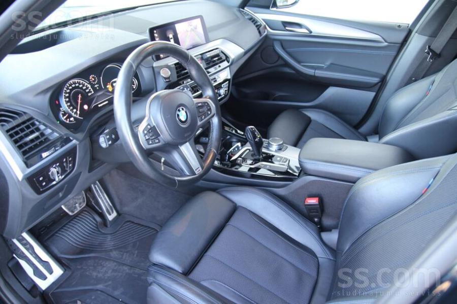 Zils BMW X3 2018 Rīga, ar dzinēja tilpumu 3.00 L un nobraukumu 133 tūkst. km par 34900 €, foto 9 vietnē AUTOMOTO.COM.LV