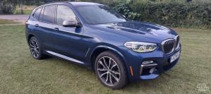 Blue BMW X3 2018 in Kaunas, with an engine capacity of 3.00 L and mileage of 250 thousand km for 24700 €, photo 8 on AUTOMOTO.COM.LV