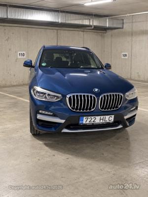 Blue BMW X3 2018 in Tallinn, with an engine capacity of 2.00 L and mileage of 117 thousand km for 27000 €, photo  on AUTOMOTO.COM.LV