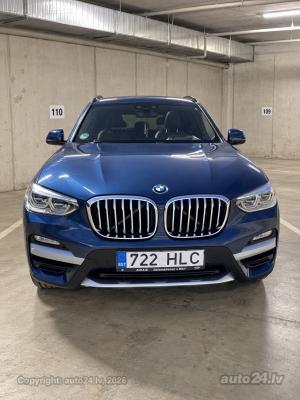 Blue BMW X3 2018 in Tallinn, with an engine capacity of 2.00 L and mileage of 117 thousand km for 27000 €, photo 3 on AUTOMOTO.COM.LV