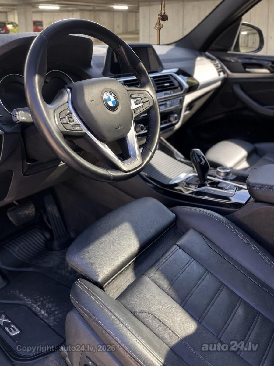 Blue BMW X3 2018 in Tallinn, with an engine capacity of 2.00 L and mileage of 117 thousand km for 27000 €, photo 8 on AUTOMOTO.COM.LV