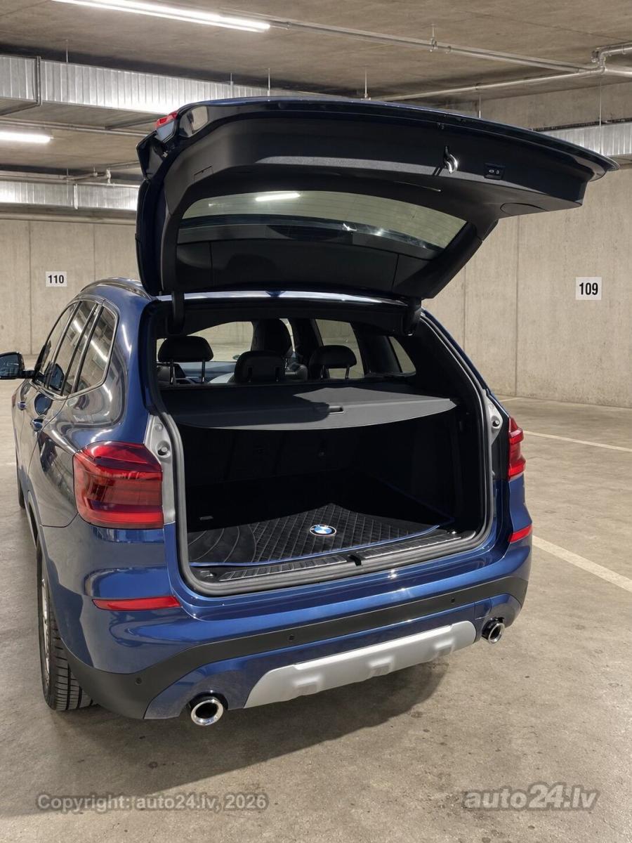 Blue BMW X3 2018 in Tallinn, with an engine capacity of 2.00 L and mileage of 117 thousand km for 27000 €, photo 9 on AUTOMOTO.COM.LV