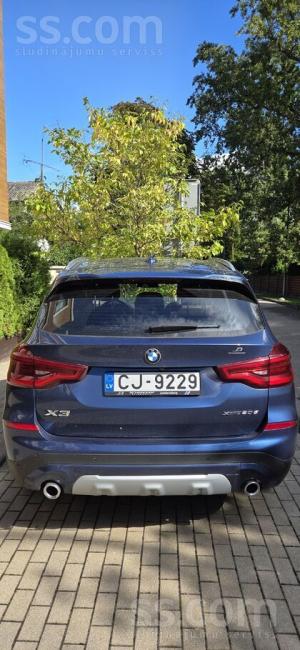 Zils BMW X3 2018 Rīga, ar dzinēja tilpumu 2.00 L un nobraukumu 77 tūkst. km par 23000 €, foto 4 vietnē AUTOMOTO.COM.LV