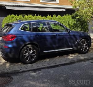 Zils BMW X3 2018 Rīga, ar dzinēja tilpumu 2.00 L un nobraukumu 77 tūkst. km par 23000 €, foto 5 vietnē AUTOMOTO.COM.LV