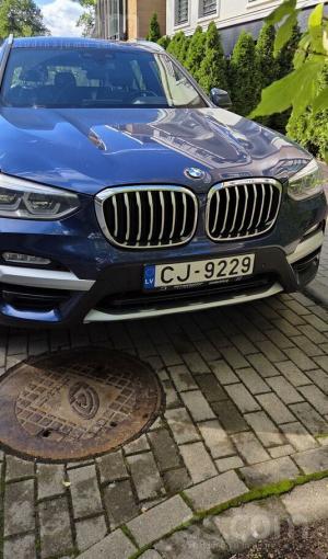Zils BMW X3 2018 Rīga, ar dzinēja tilpumu 2.00 L un nobraukumu 77 tūkst. km par 23000 €, foto 6 vietnē AUTOMOTO.COM.LV
