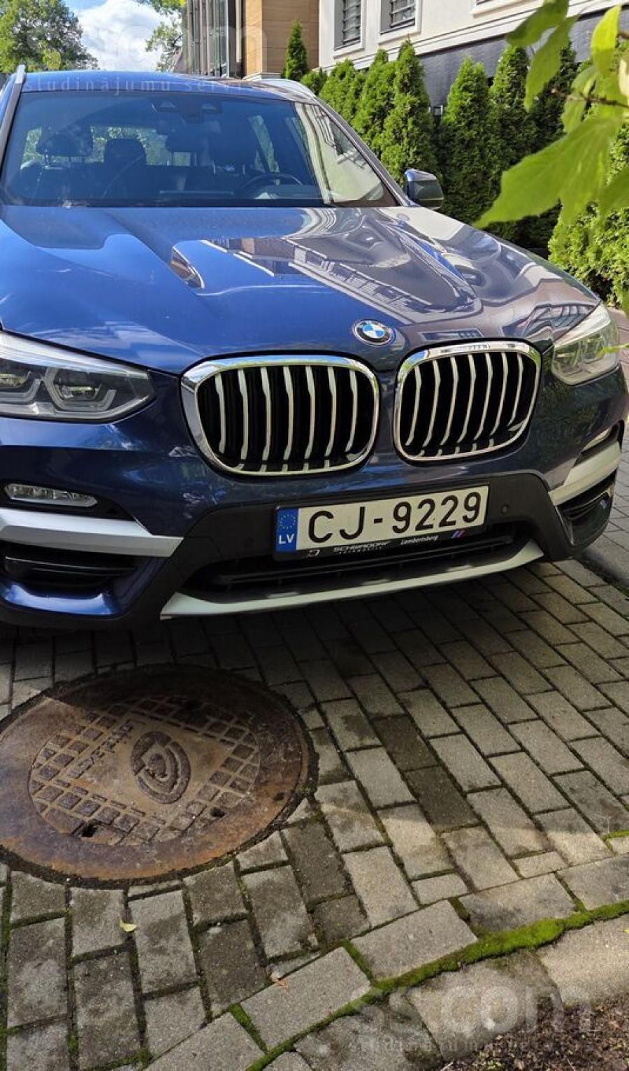 Zils BMW X3 2018 Rīga, ar dzinēja tilpumu 2.00 L un nobraukumu 77 tūkst. km par 23000 €, foto 6 vietnē AUTOMOTO.COM.LV