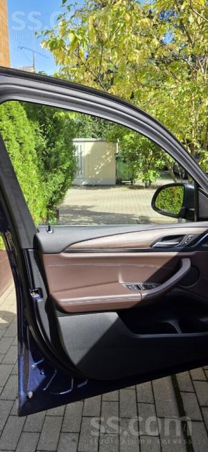 Zils BMW X3 2018 Rīga, ar dzinēja tilpumu 2.00 L un nobraukumu 77 tūkst. km par 23000 €, foto 9 vietnē AUTOMOTO.COM.LV
