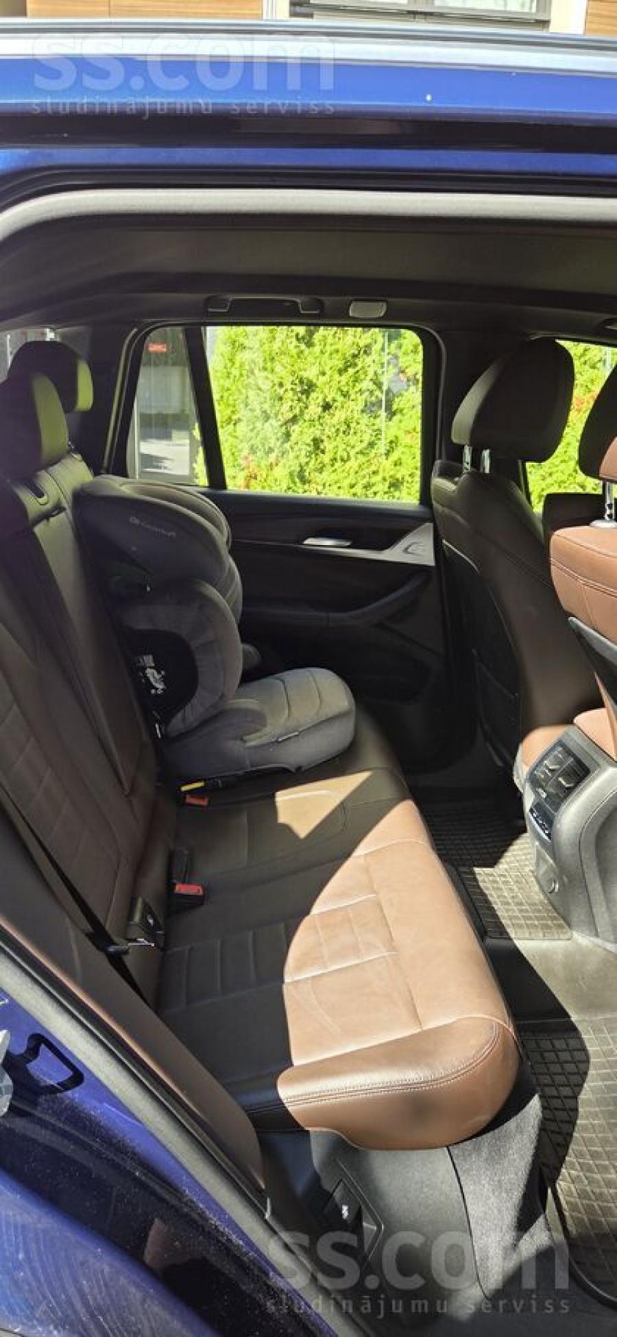 Zils BMW X3 2018 Rīga, ar dzinēja tilpumu 2.00 L un nobraukumu 77 tūkst. km par 23000 €, foto 13 vietnē AUTOMOTO.COM.LV