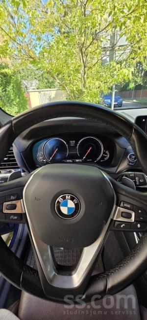 Zils BMW X3 2018 Rīga, ar dzinēja tilpumu 2.00 L un nobraukumu 77 tūkst. km par 23000 €, foto 16 vietnē AUTOMOTO.COM.LV