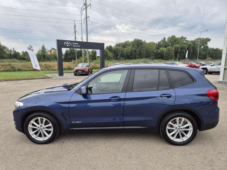Zils BMW X3 2018 Panevēža, ar dzinēja tilpumu 2.00 L un nobraukumu 216 tūkst. km par 19300 €, foto 9 vietnē AUTOMOTO.COM.LV