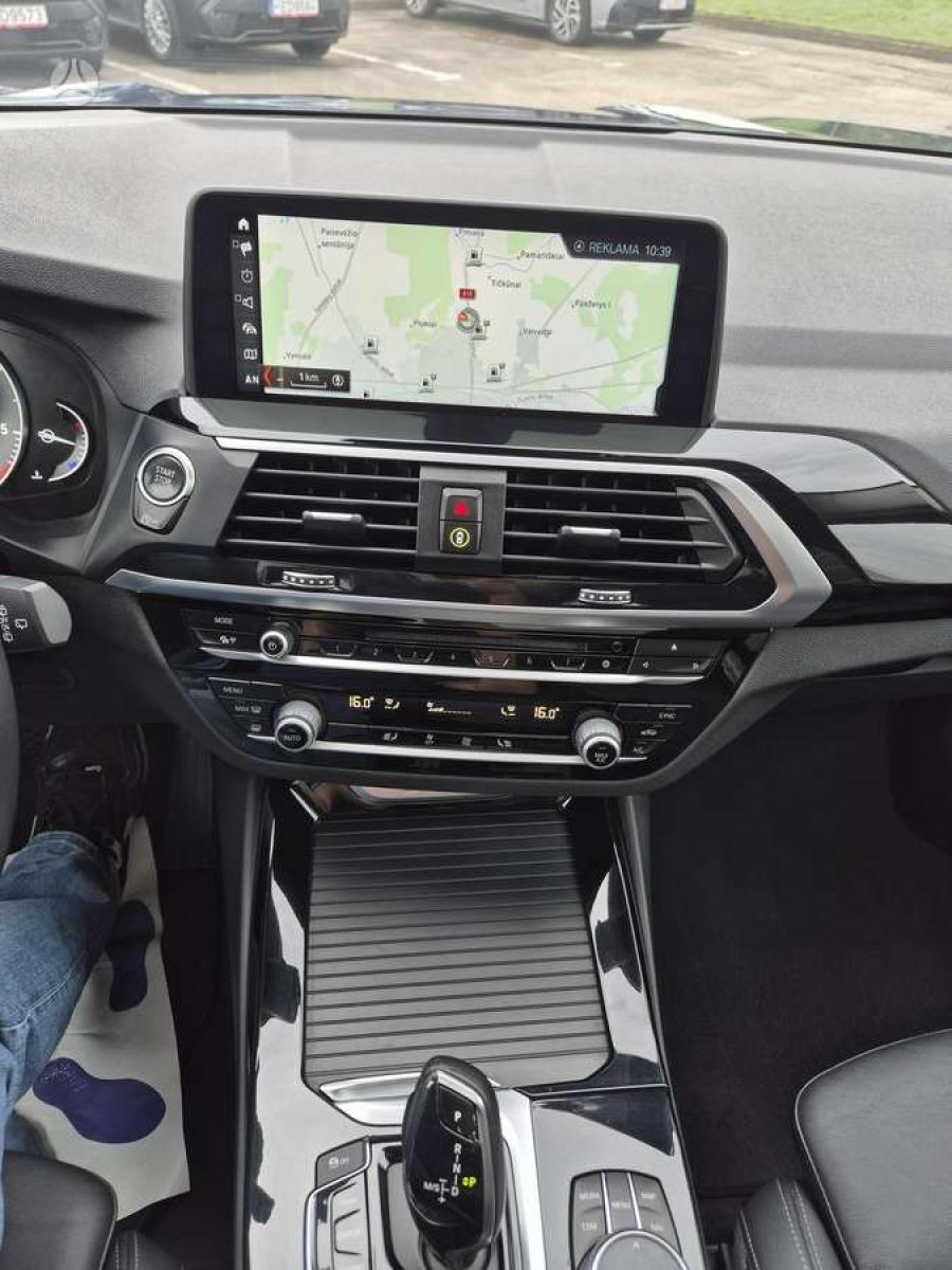 Zils BMW X3 2018 Panevēža, ar dzinēja tilpumu 2.00 L un nobraukumu 216 tūkst. km par 19300 €, foto 22 vietnē AUTOMOTO.COM.LV