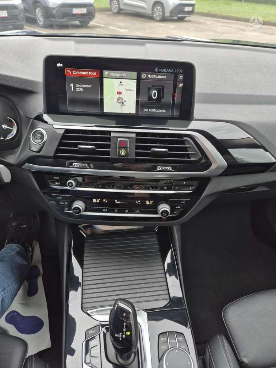 Zils BMW X3 2018 Panevēža, ar dzinēja tilpumu 2.00 L un nobraukumu 216 tūkst. km par 19300 €, foto 23 vietnē AUTOMOTO.COM.LV