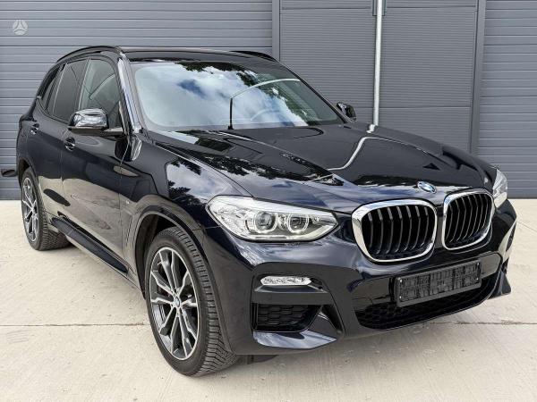 Blue BMW X3 2018 in Utena, with an engine capacity of 2.00 L and mileage of 201 thousand km for 18900 €, photo 9 on AUTOMOTO.COM.LV