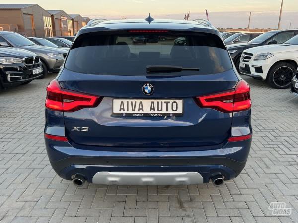 Blue BMW X3 2018 in Kaunas, with an engine capacity of 3.00 L and mileage of 399 thousand km for 16700 €, photo 11 on AUTOMOTO.COM.LV