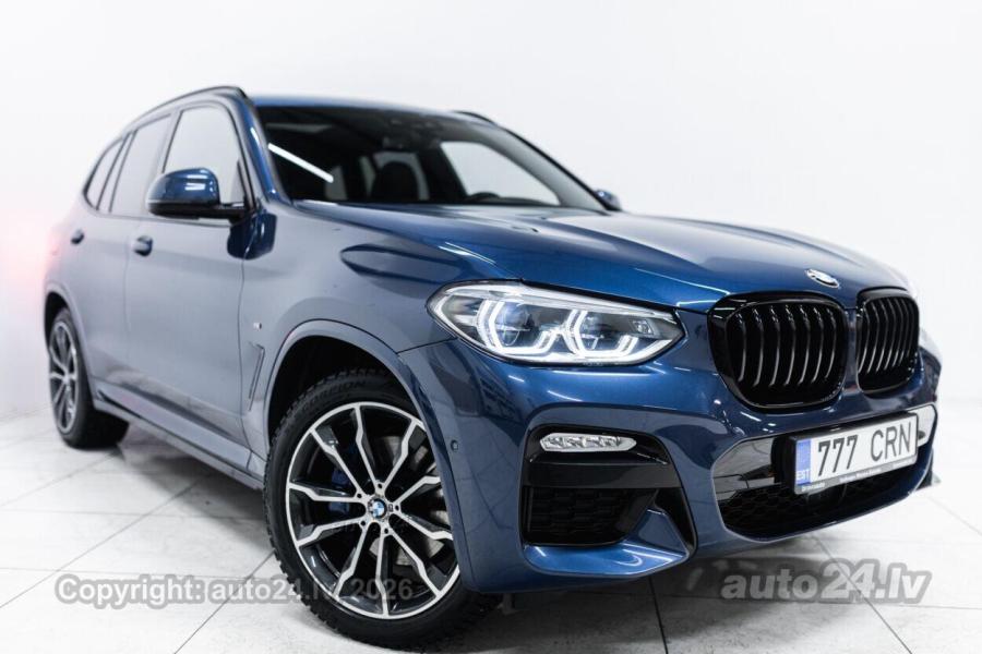 Blue BMW X3 2019 in Tallinn, with an engine capacity of 2.00 L and mileage of 105 thousand km for 28900 €, photo 1 on AUTOMOTO.COM.LV