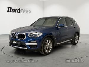 Blue BMW X3 2019 in Tallinn, with an engine capacity of 2.00 L and mileage of 66 thousand km for 32900 €, photo  on AUTOMOTO.COM.LV
