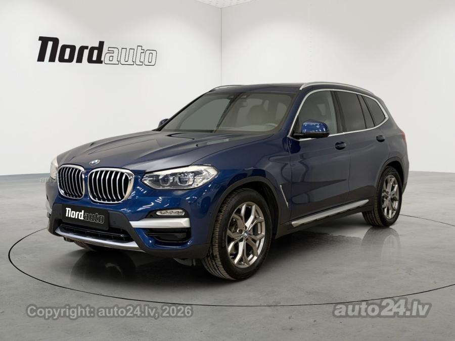 Blue BMW X3 2019 in Tallinn, with an engine capacity of 2.00 L and mileage of 66 thousand km for 32900 €, photo 1 on AUTOMOTO.COM.LV