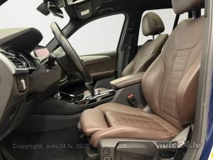 Blue BMW X3 2019 in Tallinn, with an engine capacity of 2.00 L and mileage of 66 thousand km for 32900 €, photo 6 on AUTOMOTO.COM.LV