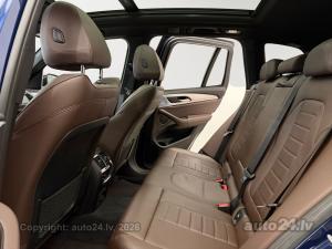 Blue BMW X3 2019 in Tallinn, with an engine capacity of 2.00 L and mileage of 66 thousand km for 32900 €, photo 7 on AUTOMOTO.COM.LV