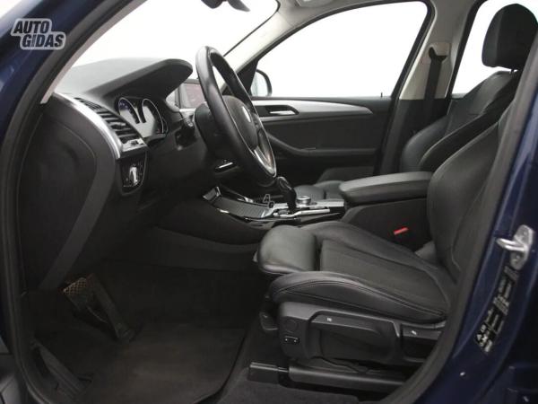 Blue BMW X3 2019 in Vilnius, with an engine capacity of 2.00 L and mileage of 163 thousand km for 23999 €, photo 4 on AUTOMOTO.COM.LV