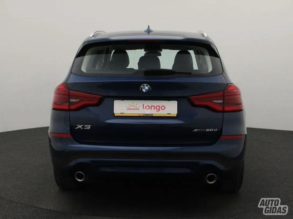 Blue BMW X3 2019 in Vilnius, with an engine capacity of 2.00 L and mileage of 163 thousand km for 23999 €, photo 5 on AUTOMOTO.COM.LV