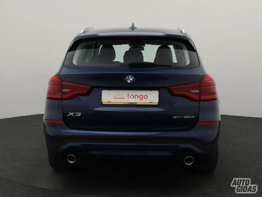 Zils BMW X3 2019 Viļņa, ar dzinēja tilpumu 2.00 L un nobraukumu 163 tūkst. km par 23999 €, foto 6 vietnē AUTOMOTO.COM.LV
