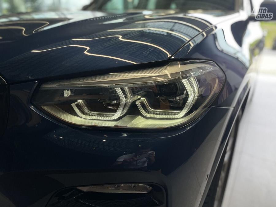 Blue BMW X3 2019 in Klaipeda, with an engine capacity of 3.00 L and mileage of 163 thousand km for 29991 €, photo 9 on AUTOMOTO.COM.LV