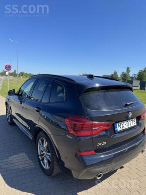 Blue BMW X3 2019 in Riga, with an engine capacity of 2.00 L and mileage of 119 thousand km for 25000 €, photo 4 on AUTOMOTO.COM.LV