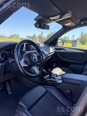 Blue BMW X3 2019 in Riga, with an engine capacity of 2.00 L and mileage of 119 thousand km for 25000 €, photo 8 on AUTOMOTO.COM.LV