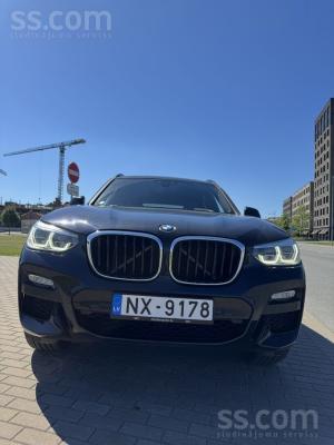 Blue BMW X3 2019 in Riga, with an engine capacity of 2.00 L and mileage of 119 thousand km for 25000 €, photo 11 on AUTOMOTO.COM.LV