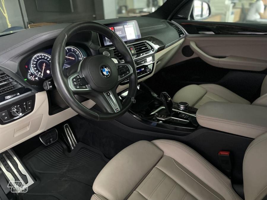 Blue BMW X3 2019 in Klaipeda, with an engine capacity of 3.00 L and mileage of 163 thousand km for 28922 €, photo 12 on AUTOMOTO.COM.LV