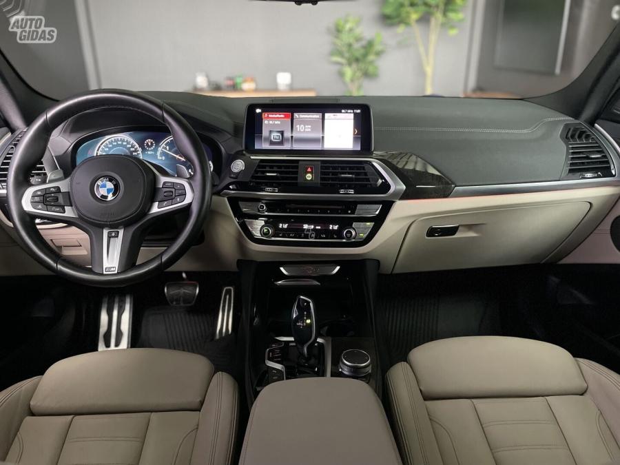 Blue BMW X3 2019 in Klaipeda, with an engine capacity of 3.00 L and mileage of 163 thousand km for 28922 €, photo 13 on AUTOMOTO.COM.LV