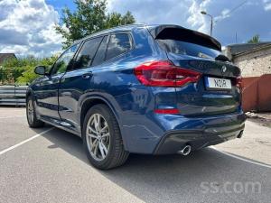 Синий БМВ Х3 2019 в Рига, объемом двигателя 3.00 л и пробегом 227 тыс. км за 23500 €, фото 3 на AUTOMOTO.COM.LV