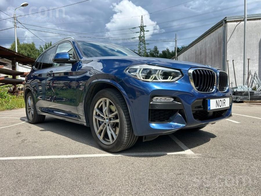 Синий БМВ Х3 2019 в Рига, объемом двигателя 3.00 л и пробегом 227 тыс. км за 23500 €, фото 5 на AUTOMOTO.COM.LV