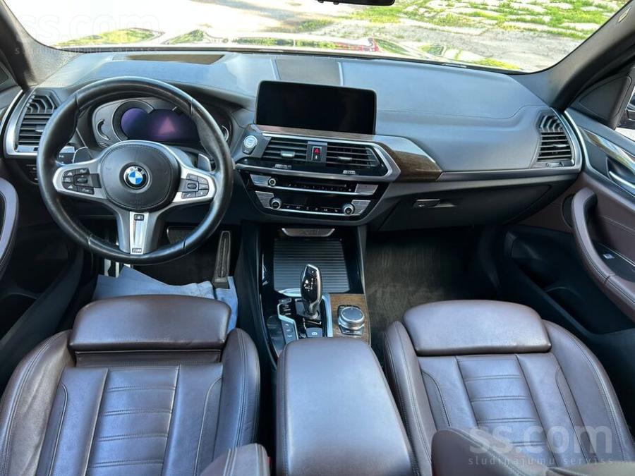 Синий БМВ Х3 2019 в Рига, объемом двигателя 3.00 л и пробегом 227 тыс. км за 23500 €, фото 7 на AUTOMOTO.COM.LV