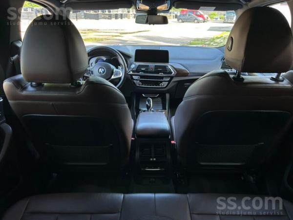 Blue BMW X3 2019 in Riga, with an engine capacity of 3.00 L and mileage of 227 thousand km for 23500 €, photo 10 on AUTOMOTO.COM.LV