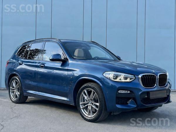 Zils BMW X3 2019 Tukums, ar dzinēja tilpumu 3.00 L un nobraukumu 0 tūkst. km par 23990 €, foto 1 vietnē AUTOMOTO.COM.LV