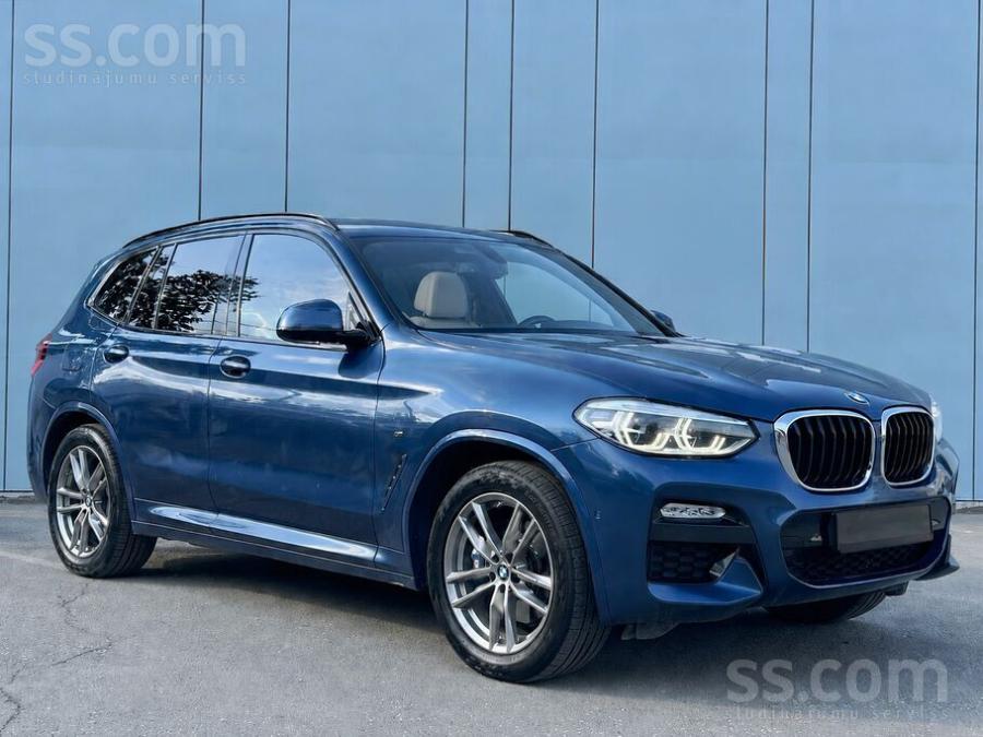 Zils BMW X3 2019 Tukums, ar dzinēja tilpumu 3.00 L un nobraukumu 0 tūkst. km par 23990 €, foto 1 vietnē AUTOMOTO.COM.LV