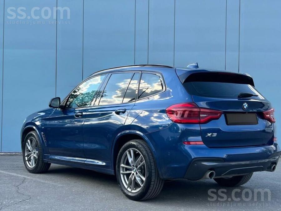 Zils BMW X3 2019 Tukums, ar dzinēja tilpumu 3.00 L un nobraukumu 0 tūkst. km par 23990 €, foto 3 vietnē AUTOMOTO.COM.LV