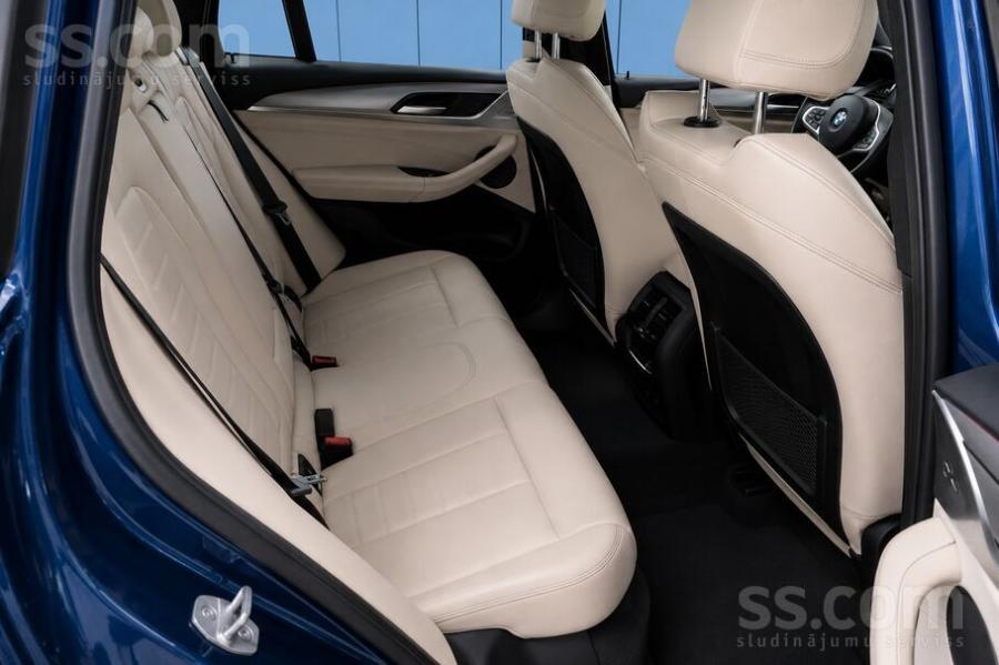 Zils BMW X3 2019 Tukums, ar dzinēja tilpumu 3.00 L un nobraukumu 0 tūkst. km par 23990 €, foto 6 vietnē AUTOMOTO.COM.LV