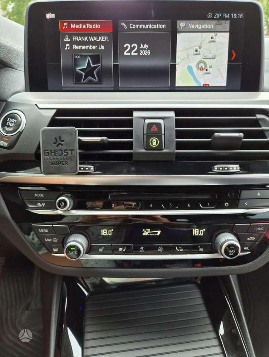 Zils BMW X3 2019 Šauļi, ar dzinēja tilpumu 2.00 L un nobraukumu 300 tūkst. km par 24000 €, foto 19 vietnē AUTOMOTO.COM.LV
