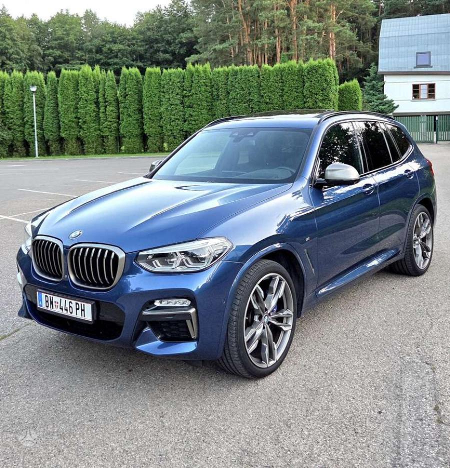 Zils BMW X3 2019 Elektrėnai, ar dzinēja tilpumu 3.00 L un nobraukumu 236 tūkst. km par 26200 €, foto 1 vietnē AUTOMOTO.COM.LV