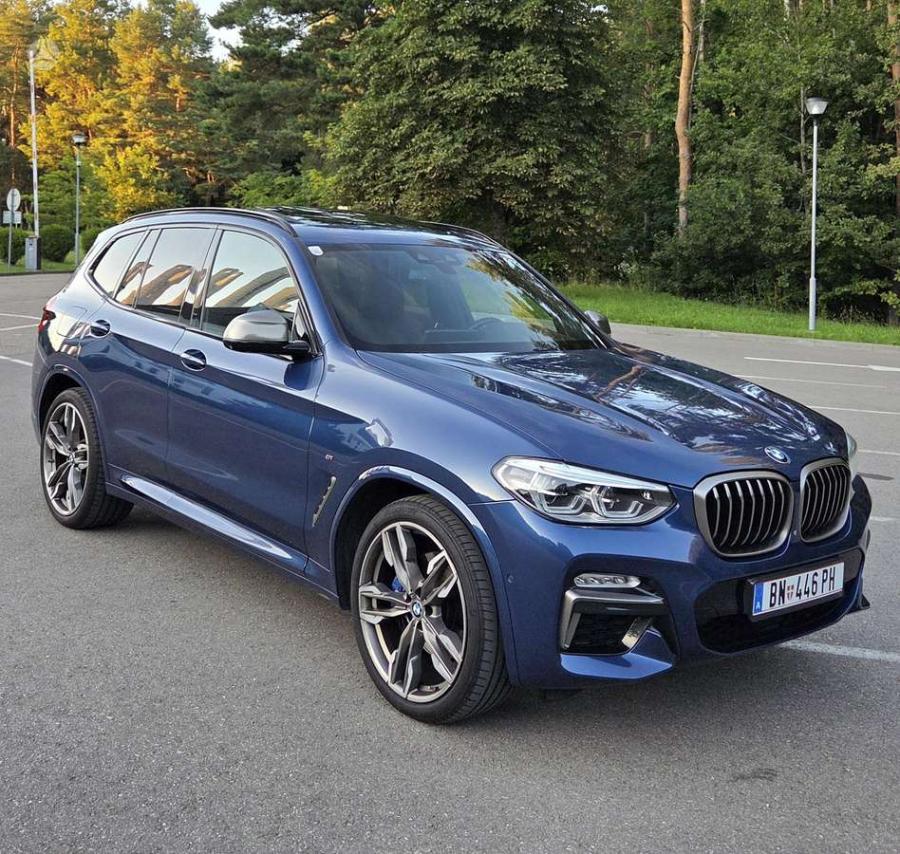 Zils BMW X3 2019 Elektrėnai, ar dzinēja tilpumu 3.00 L un nobraukumu 236 tūkst. km par 26200 €, foto 3 vietnē AUTOMOTO.COM.LV