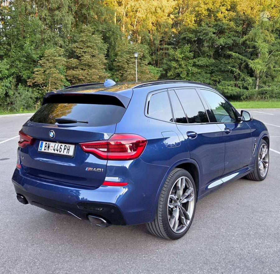 Zils BMW X3 2019 Elektrėnai, ar dzinēja tilpumu 3.00 L un nobraukumu 236 tūkst. km par 26200 €, foto 4 vietnē AUTOMOTO.COM.LV