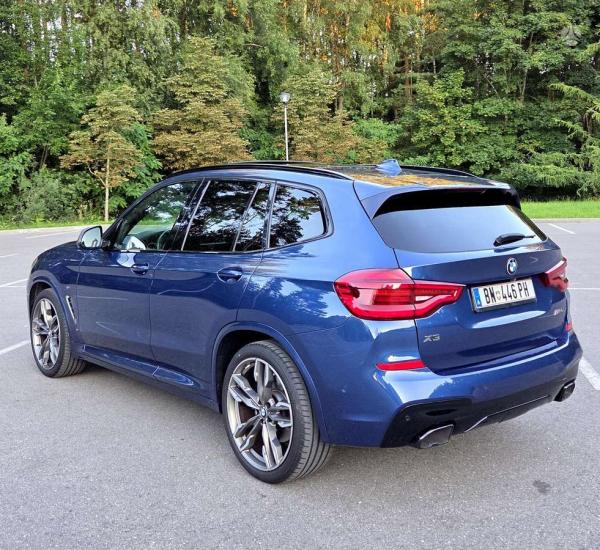 Zils BMW X3 2019 Elektrėnai, ar dzinēja tilpumu 3.00 L un nobraukumu 236 tūkst. km par 26200 €, foto 4 vietnē AUTOMOTO.COM.LV