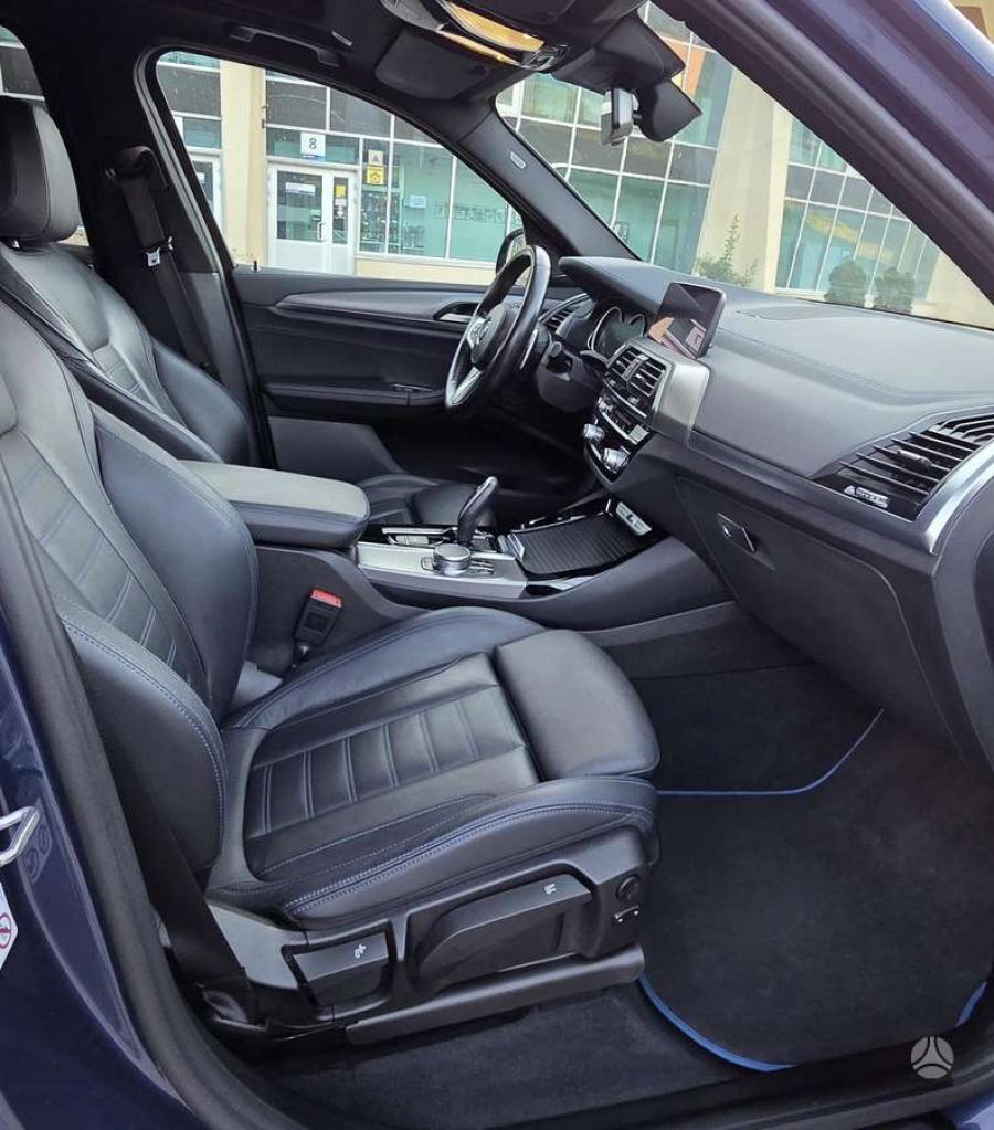 Zils BMW X3 2019 Elektrėnai, ar dzinēja tilpumu 3.00 L un nobraukumu 236 tūkst. km par 26200 €, foto 27 vietnē AUTOMOTO.COM.LV